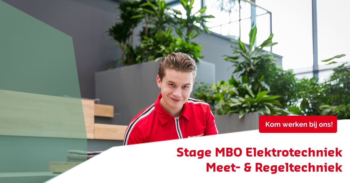 Stage MBO Elektrotechniek | Meet- en regeltechniek | Werken bij ...